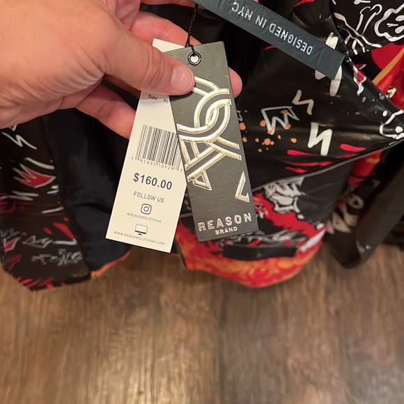 Reason | Jackets & Coats | Reason Brand Biker Jacket | Poshmark